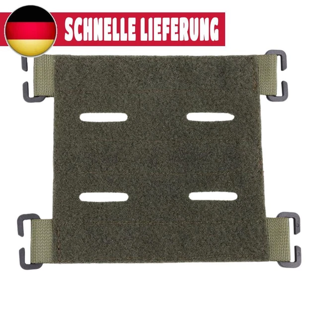 MINI PATCH BOARD Molle Patch Panel Tactical Molle Strips Hook Loop ...