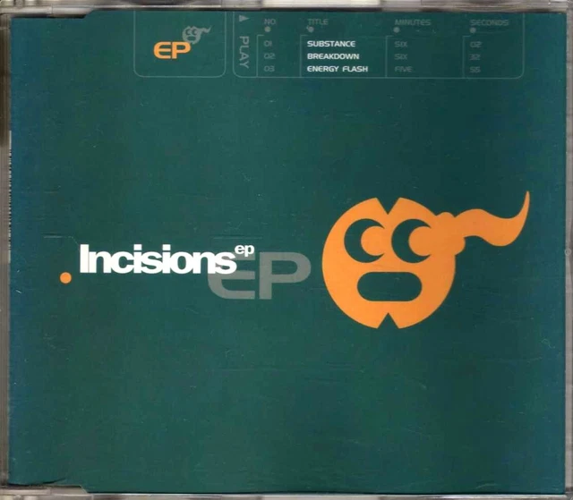 INCISIONS - INCISIONS EP - CDM - 1996 - Trance 3TR Substance Breakdown ...