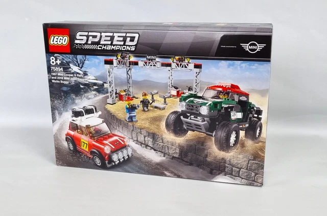 LEGO SPEED CHAMPIONS - 1967 Mini Cooper S Rally & John Cooper Buggy ...
