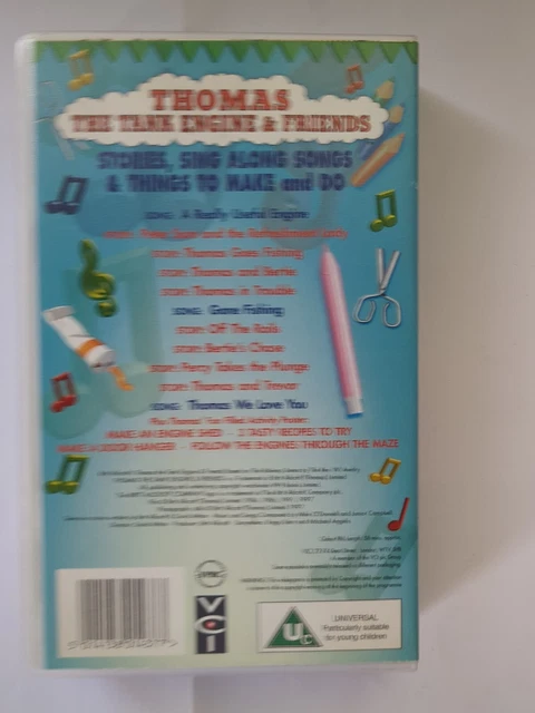 RARE PLAYTIME VHS Cassette Thomas The Tank Engine And Friends Stories ... RARE PLAYTIME VHS Cassette Thomas The Tank Engine And Friends Stories ...