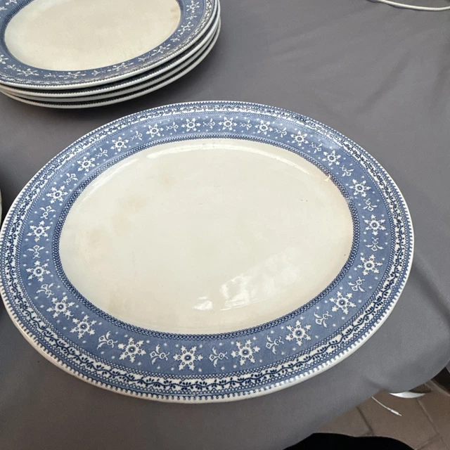 C T MALING Cetem Ware Maltese Pattern Partial Dinner Service. 1900-1911 ...