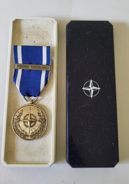 BUNDESWEHR NATO ORDEN Former Yugoslavia Militaria Auszeichnung IFOR ...