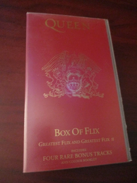 Queen Box Of Flix Double Vhs Video Tape New Sealed Eur 1151 Picclick Fr