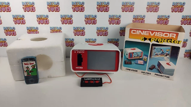 CINEVISOR & PROJECTOR Mupi + Robin Hood Disney Proiettore Mad Ein Italy ...