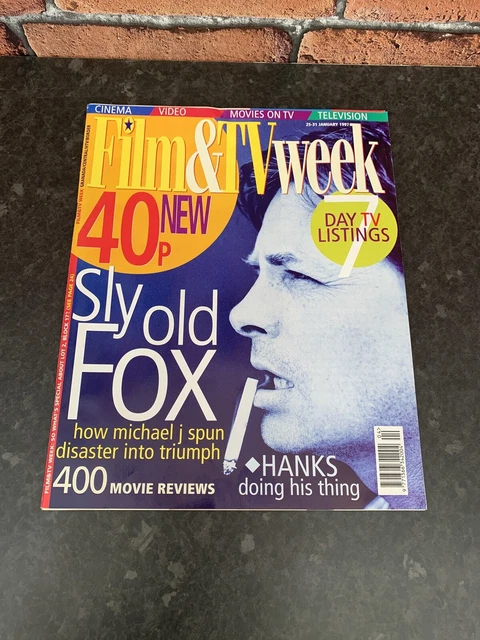 1ST EDITION FILM & TV Week Magazine 25th-31st January 1997 Michael J ...