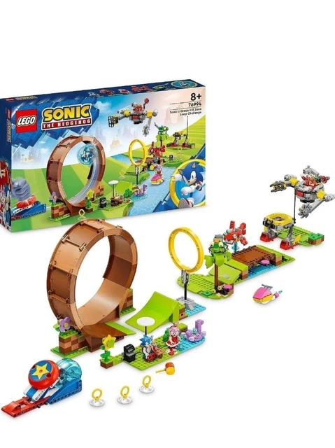 LEGO-SONIC THE HEDGEHOG: Green Hill Zone Loop Challenge (76994) See ...