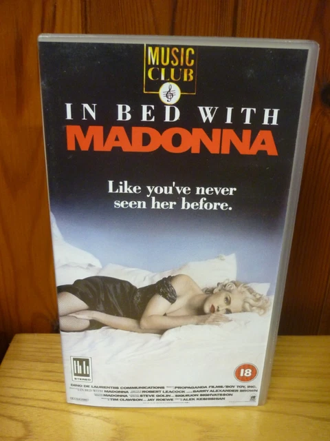 IN BED WITH Madonna Vhs Video £1.00 - PicClick UK