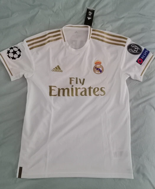 MAILLOT REAL MADRID 2019 2020 M flocage Varane 5 UCL Champions League ...