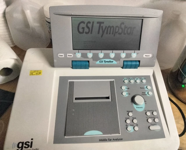 ANALIZADOR DE OÍDO medio timpanómetro Grason-Stadler GSI Tympstar V2 ...