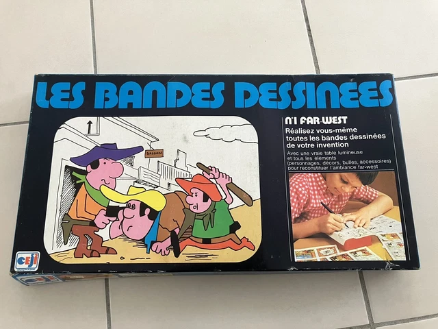 SUPER JEU DE Société Vintage Les Bandes Dessinées Numéro 1 Far West ...