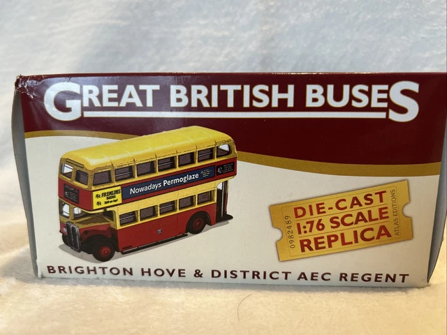 GREAT BRITISH BUSES Model- Brighton Hove & District 1.76 Scale £5.91 ...