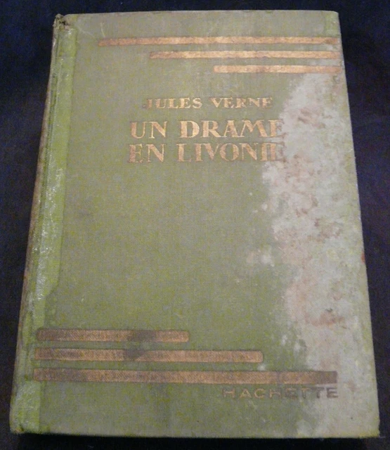 JULES VERNE – Un drame en Livonie – Livre ancien édition 1923 – Rare ...