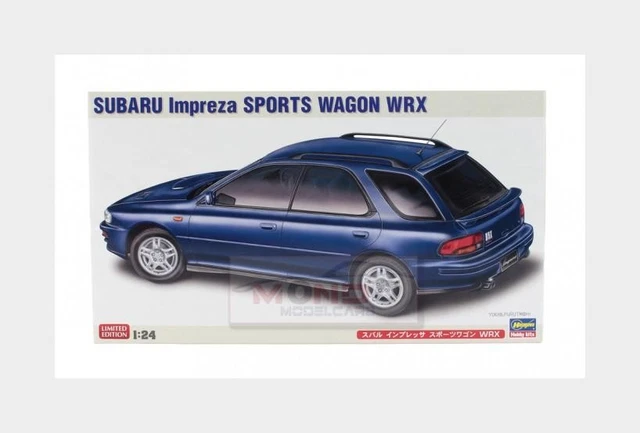 1:24 HASEGAWA SUBARU Impreza Wrx Sports Sw Station Wagon 2001 Kit ...
