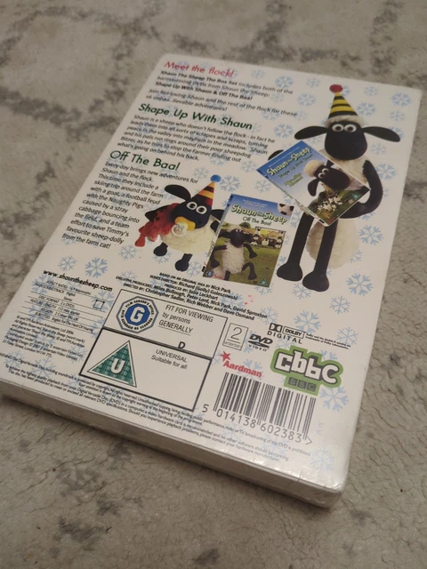 SHAUN THE SHEEP The Box Set DVD - Shape Up With & Off The Baa! DVDs NEW ...