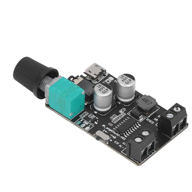 MINI AMPLIFIER BOARD Stereo Output 2 Working Mode Sound Power Amp ...