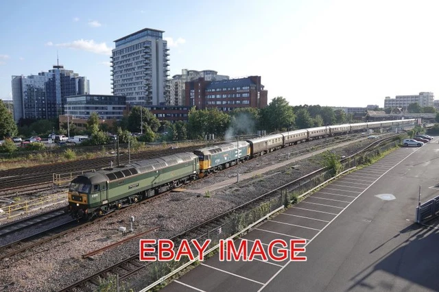 PHOTO CLASS 47 Loco No 47805 With 47593 On The Dorset Coast Statesman ...