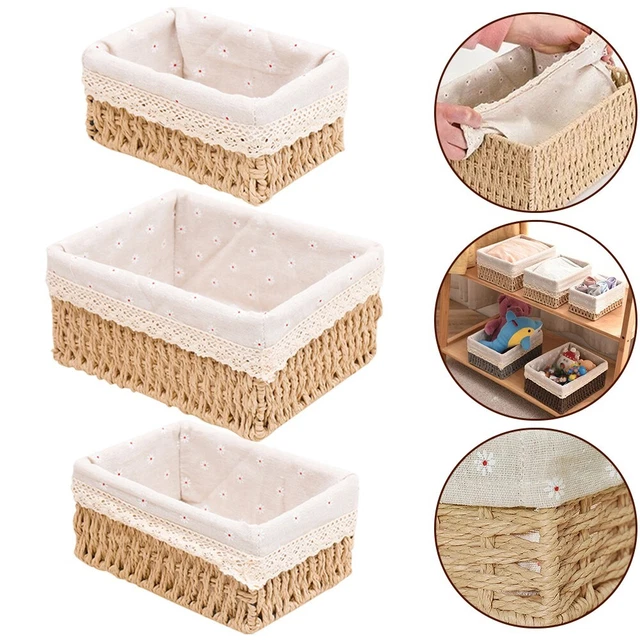 CONTENEUR DE STOCKAGE beige multifonctionnel solution parfaite pour l ...