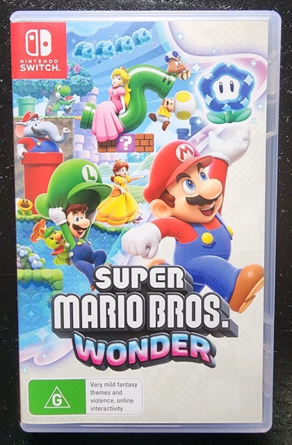 SUPER MARIO BROS Wonder - Nintendo Switch - Case Only No Game $24.99 ...