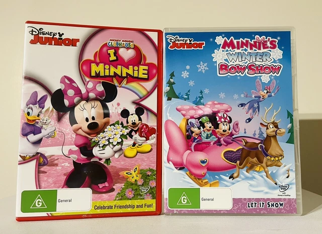 DISNEY JUNIOR: I Love Minnie DVD & Minnie’s Winter Now Show DVD Region ...