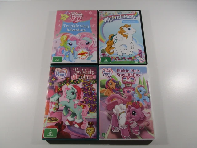 MY LITTLE PONY DVD Bundle Lot x 4 Region 4 PAL $20.00 - PicClick AU