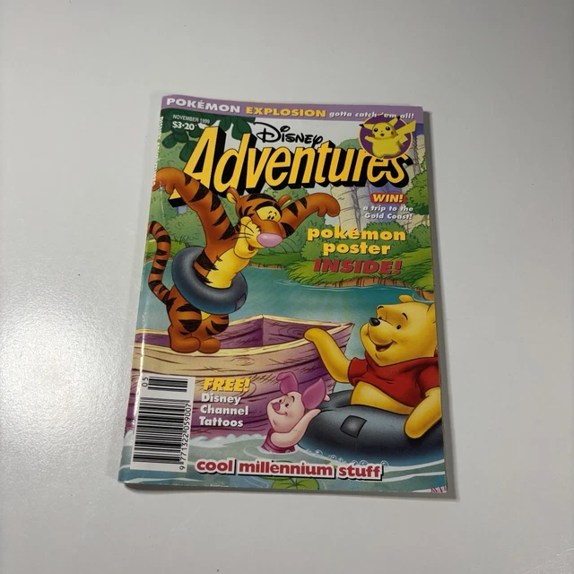 DISNEY ADVENTURES MAGAZINE NOVEMBER 1999 Winnie The Pooh $13.96 ...