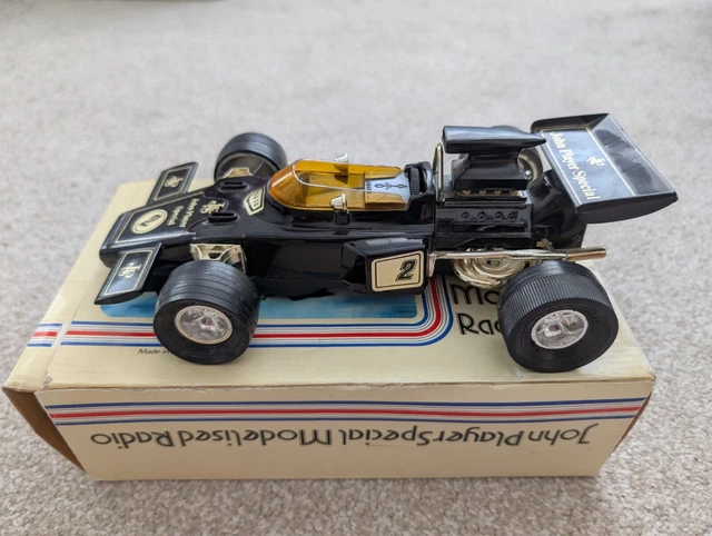 JOHN PLAYER SPECIAL Lotus F1 Race Car Transistor Radio with Original ...