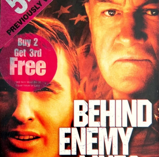 2002 BEHIND ENEMY Lines VHS Military Action Wilson Hackman £17.94 ...
