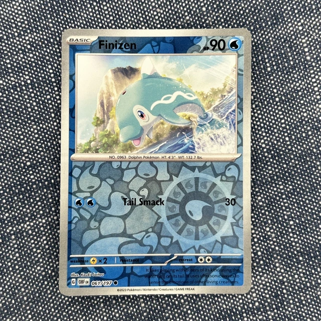 POKÉMON TCG FINIZEN SV03: Obsidian Flames 061/197 Reverse Holo Common ...