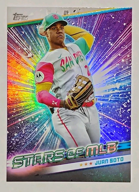2024 TOPPS SÉRIE 1 étoiles de la MLB #SMLB-20 Juan Soto San Diego New York EUR 0,23 - PicClick FR