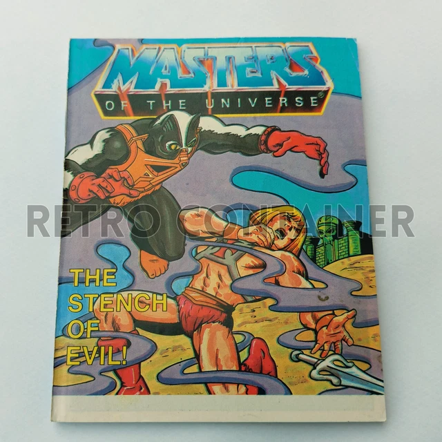 MOTU HE-MAN MASTERS of the Universe - Mini Comic The Stench of Evil 4 ...