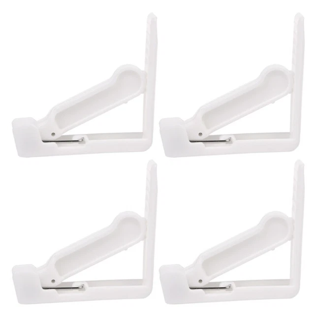 METAL TABLECLOTH CLIPS 4pcs Heavy Duty Picnic Dining Table Fix Clamp ...