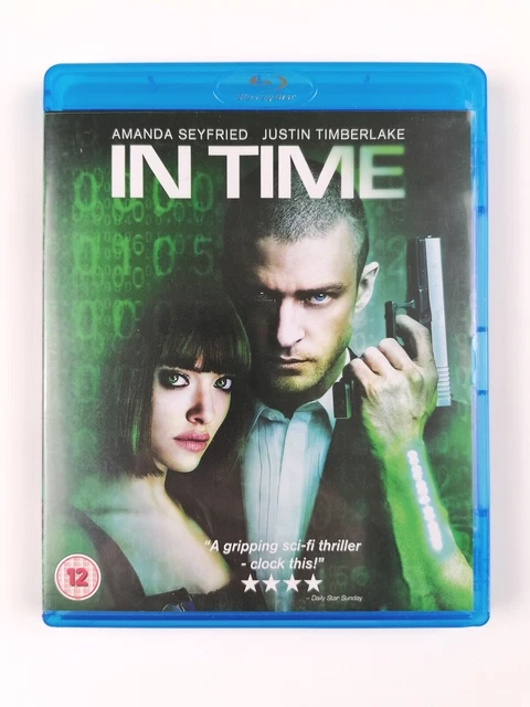 IN TIME - Justin Timberlake / Amanda Seyfried - Blu Ray Region ABC £3. ...