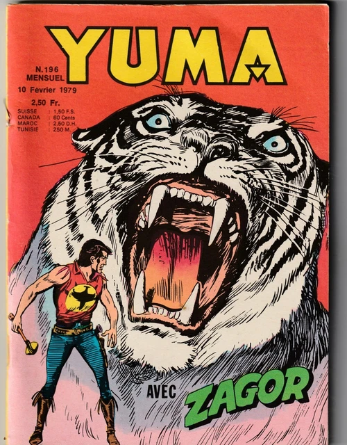YUMA N° 196 de 1979 LUG Zagor - Le petit Ranger - Recherché Genre Rodéo ...