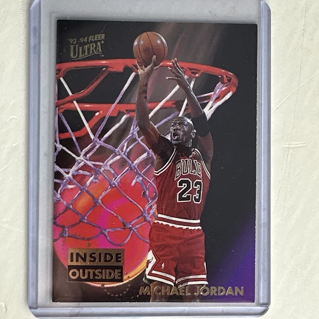 93-94 FLEER ULTRA Bulls Michael Jordan intérieur extérieur EUR 12,98 ...