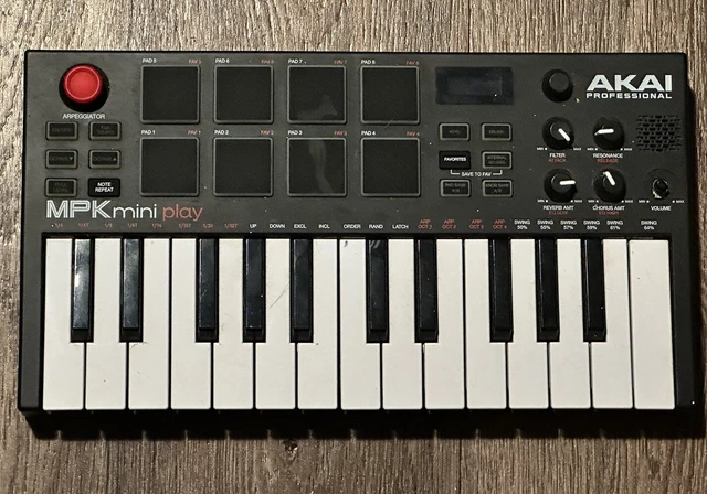 AKAI PROFESSIONAL MPK mini controller di riproduzione tastiera EUR 78 ...
