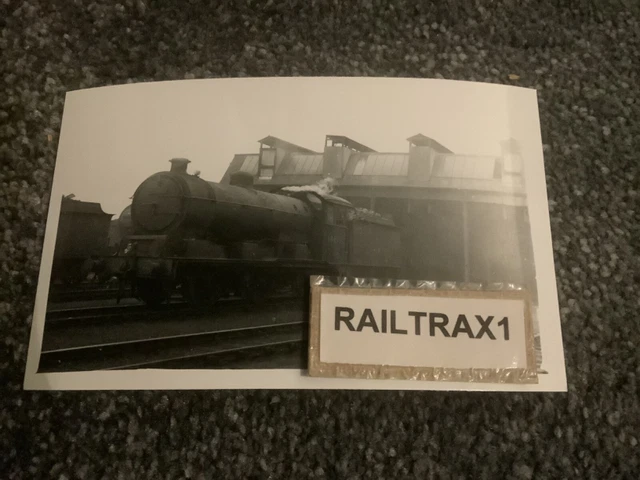 RAILWAY STEAM PHOTOGRAPH - 64699 At March Shed. (Cambridgeshire). (Old ...
