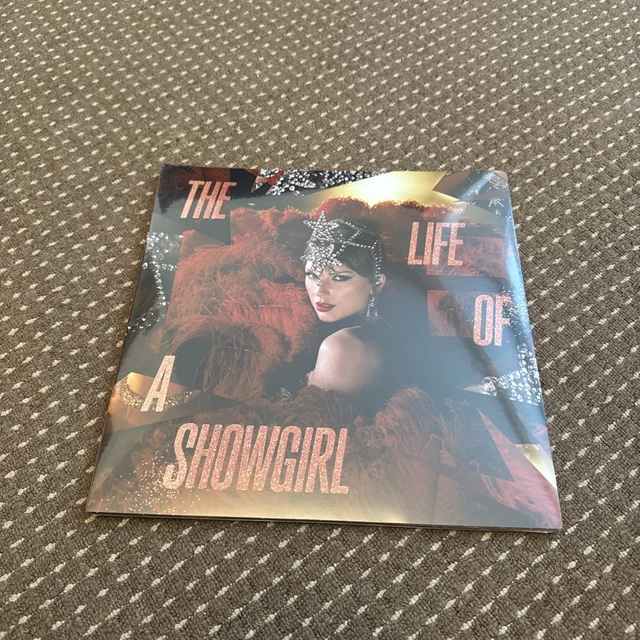 TAYLOR SWIFT LIFE Of A Showgirl Red Lipstick/Lace Transparent Vinyl ...