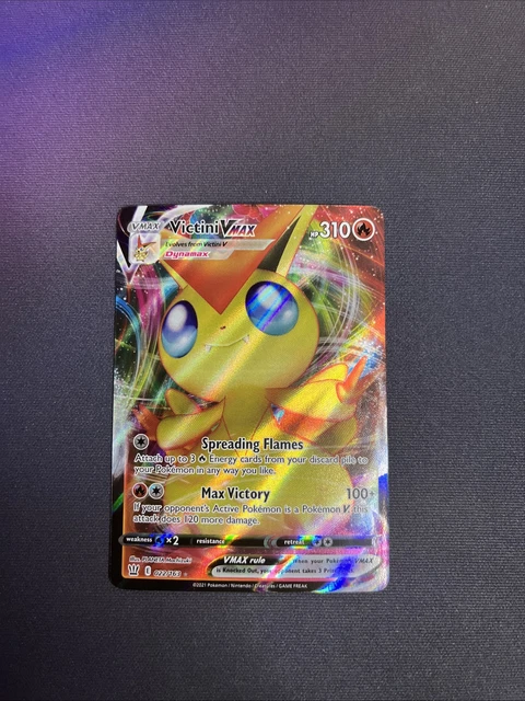VICTINI VMAX 022/163 Battle Styles Pokémon Pokemon Card English Near ...