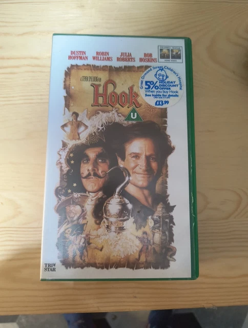 ROBIN WILLIAMS: HOOK VHS Video Tape - Pristine Condition..Great Ormond ...