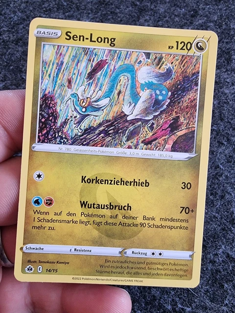 MCDONALDS POKEMON SEN-LONG 14/15 Card Express Combat Trading Card 2022 ...
