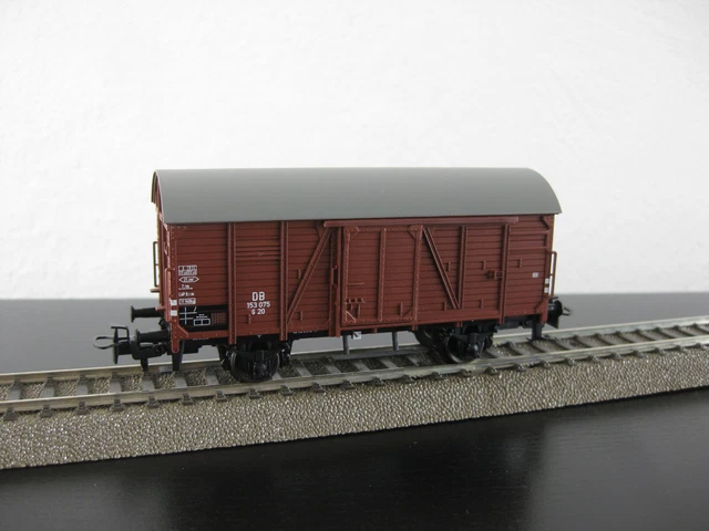 TRIX 21530 B Gedeckter Güterwagen Gr 20 der DB Spur H0 EUR 8,50 ...