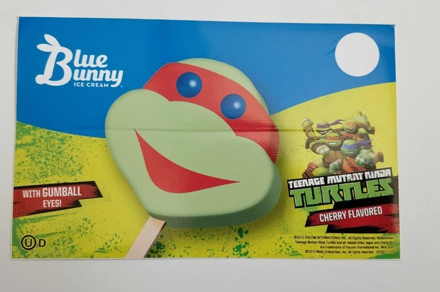 2015 NINJA TURTLE Ice Cream Truck decal sticker. Blue Bunny (wells) 5 ...