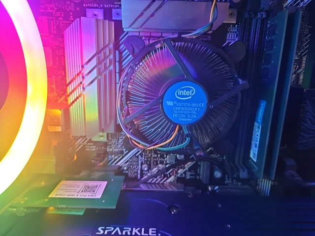 ASUS PRIME Z490-P With i7 10700T, cooling fan and 2x16gb Ram sticks £ ...