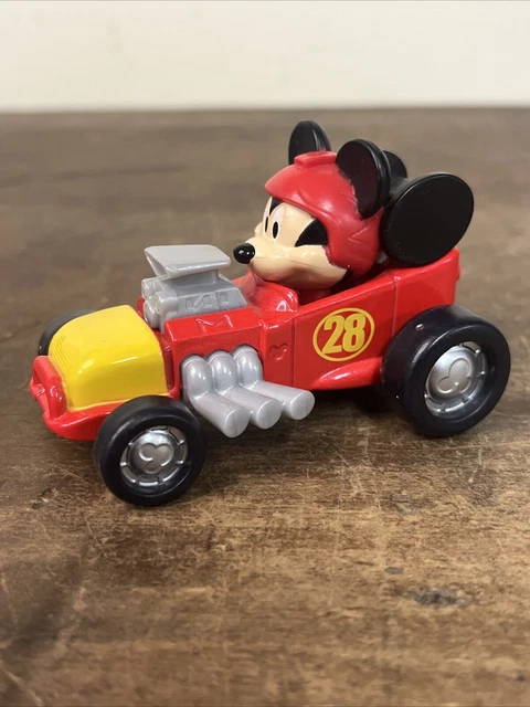 DISNEY JUNIOR MICKEY Roadster Racers Red Mickey Mouse Die-Cast Car 3” £ ...