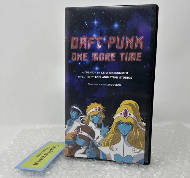 DAFT PUNK ONE More Time VHS Music Video Promo 2001 Virgin Leiji ...