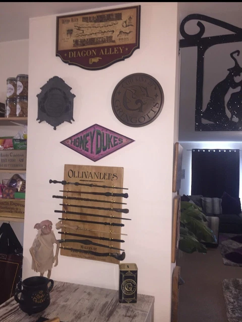 HARRY POTTER NOBLE Collection Diagon Alley Map Leaky Cauldron Great in ...