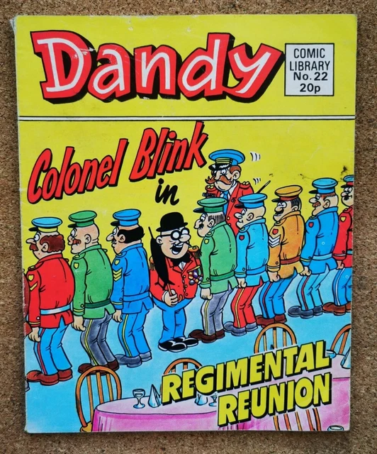DANDY MINI PICTURE Story Comic Library #022 COLONEL BLINK Regimental ...