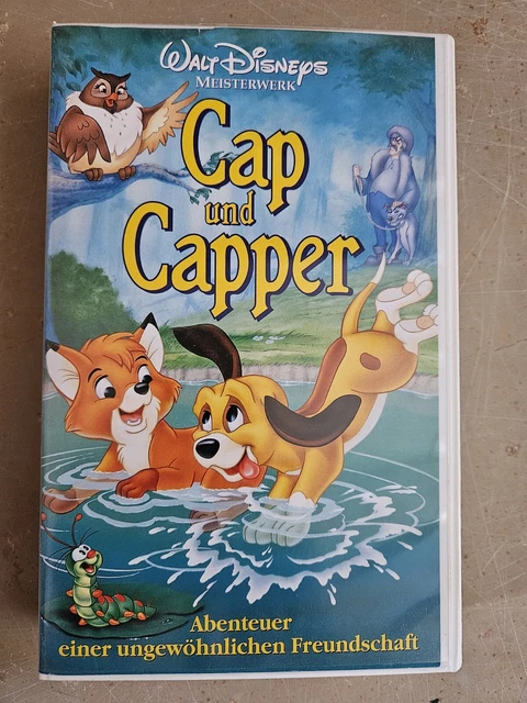 CAP UND CAPPER VHS Walt Disney Meisterwerke Hologramm Vintage ...