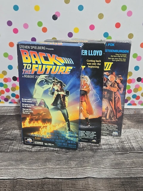 BACK TO THE Future 1 2 3 VHS £22.56 - PicClick UK