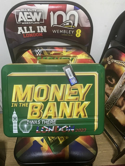 WWE MONEY IN The Bank 2023 Briefcase From O2 Arena London - Brand New ...